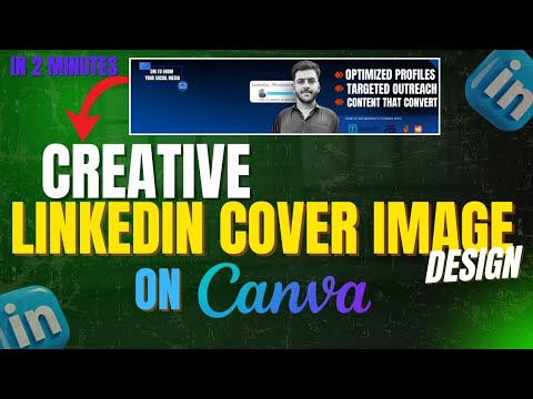 How to Make a LinkedIn Cover Banner in Canva | Freelance Profile Design Tutorial