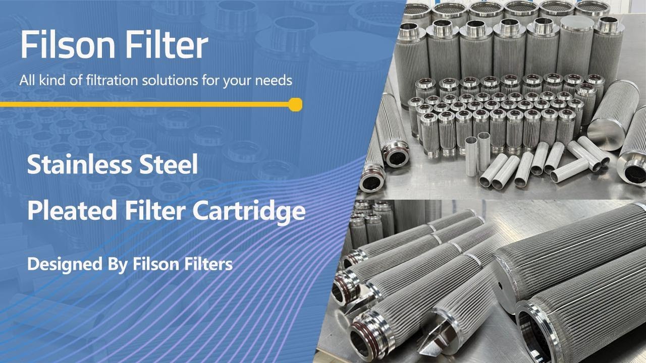 SS Pleated Filter Cartridges for Industrial Filtration