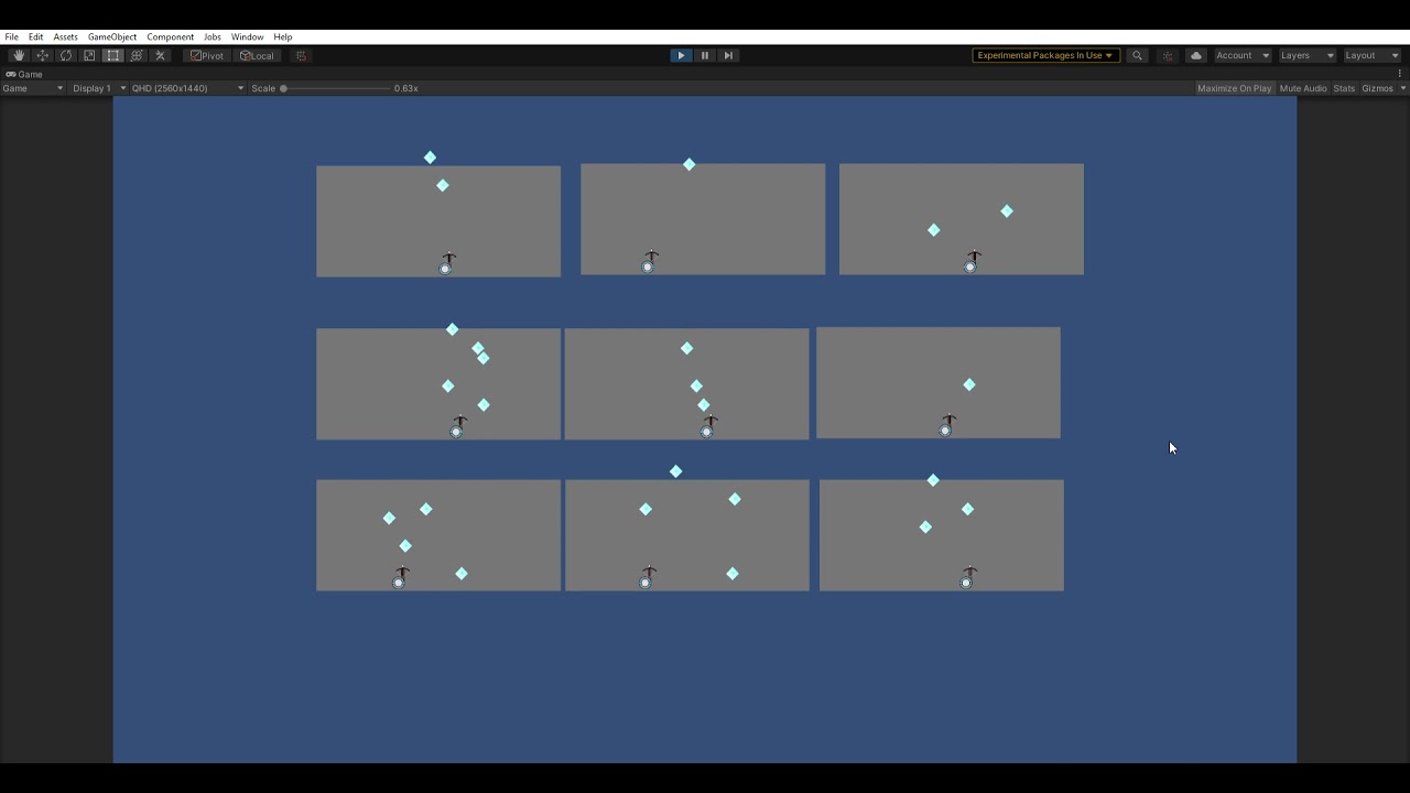 Unity Reinforcement Learning Framework Example Agent