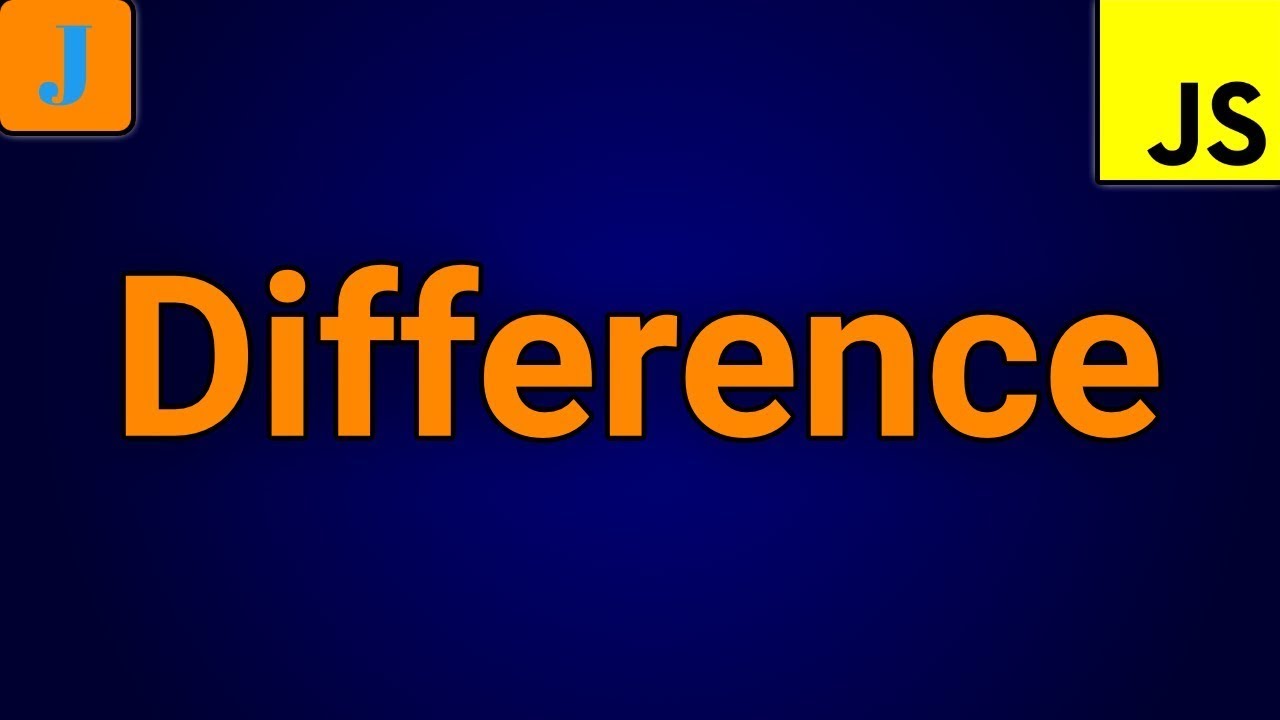 JavaScript Set Difference