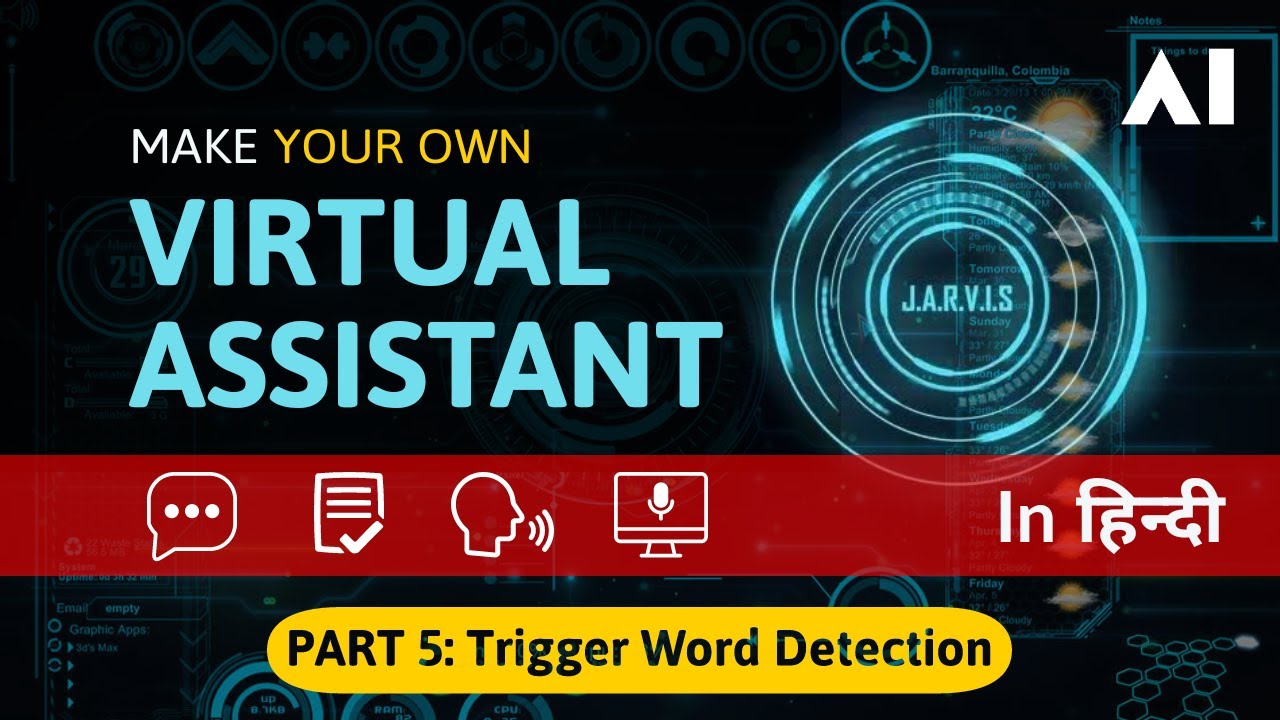 Trigger Word Detection | Making a Virtual Assistant | Python