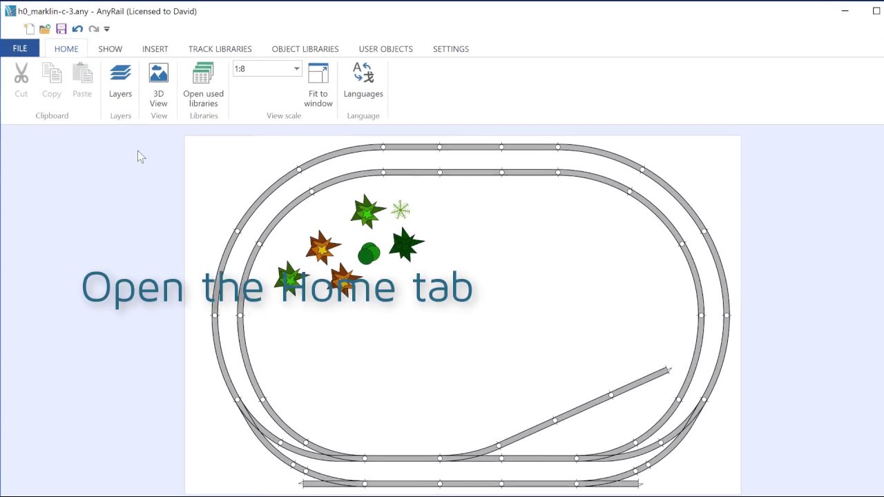 AnyRail 6 tutorial, Move To Layer