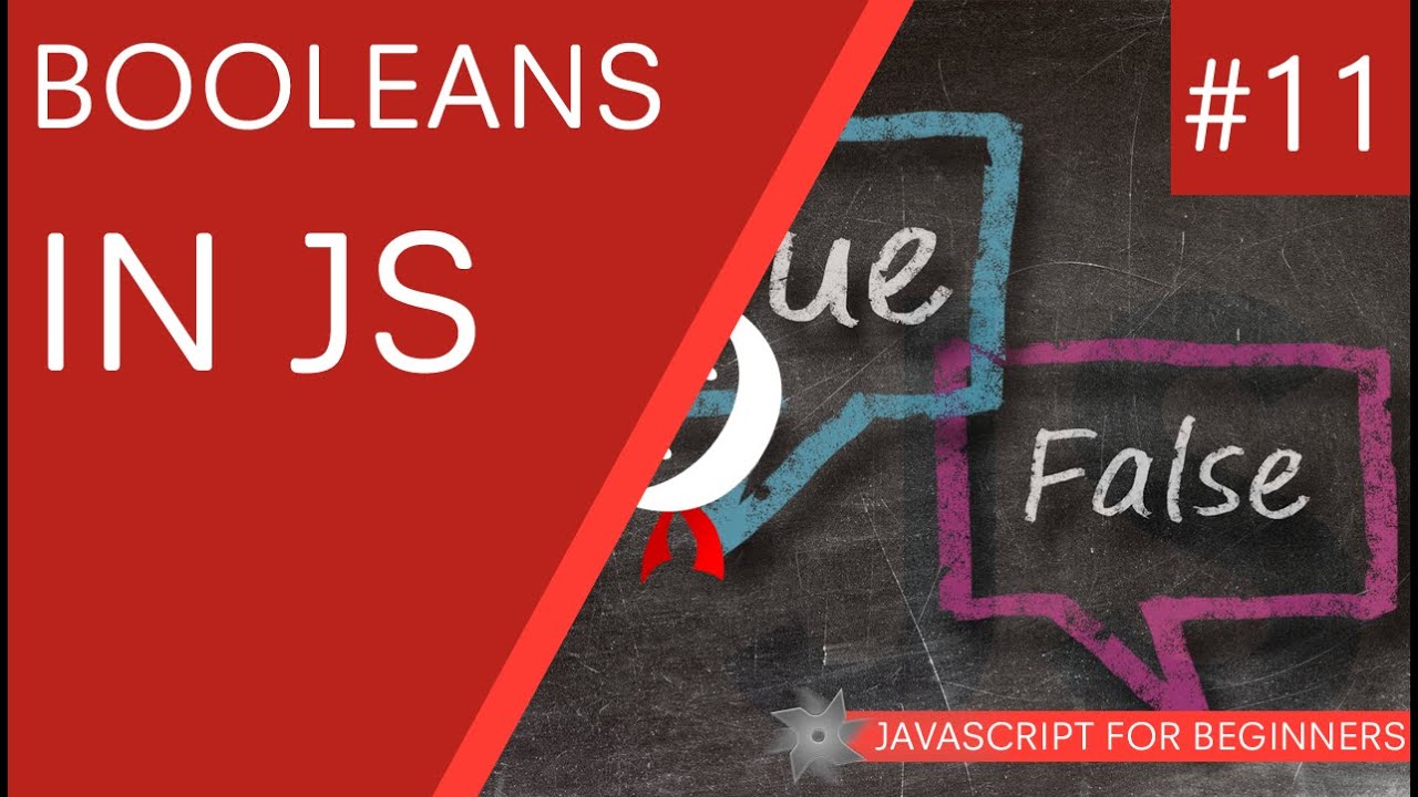 JavaScript Tutorial For Beginners #11 - Booleans in JavaScript