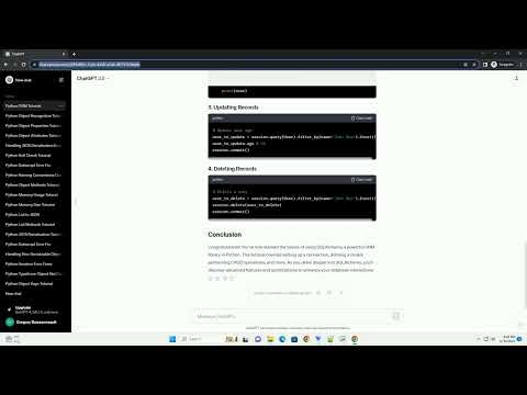 python object relational mapper