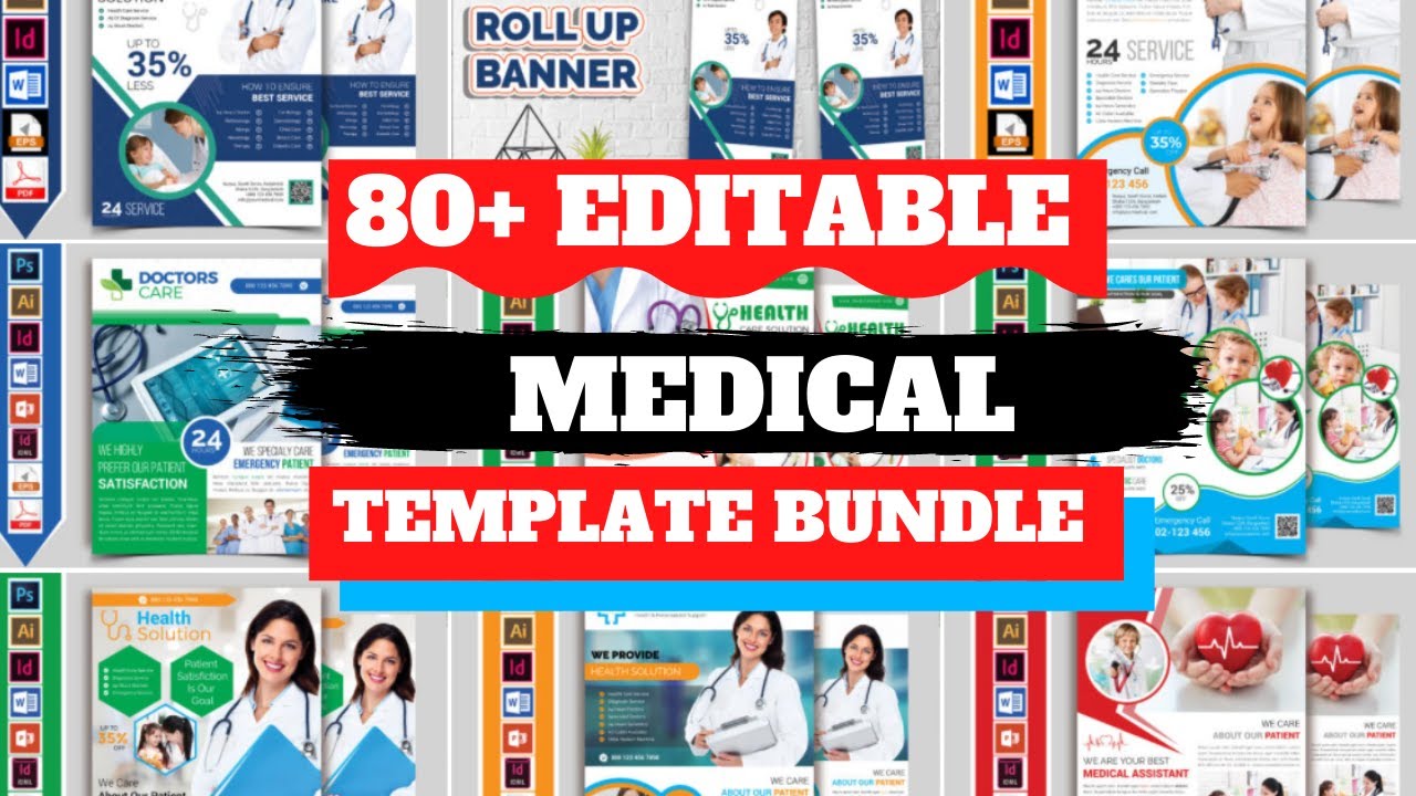 80+ Free Premium Medical Forms & Templates Design Bundle