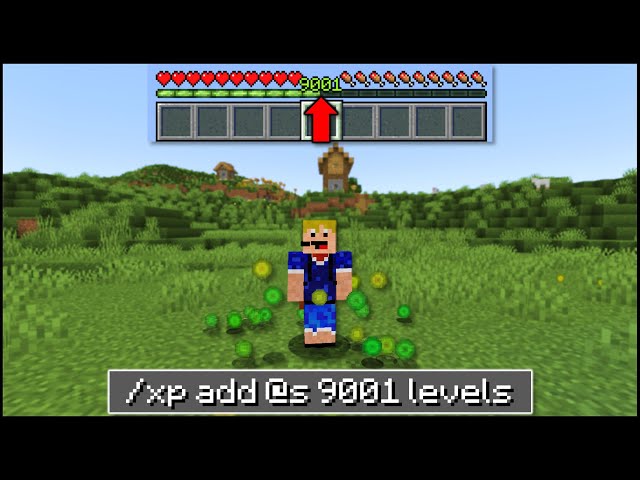 How to get XP in Minecraft using commands