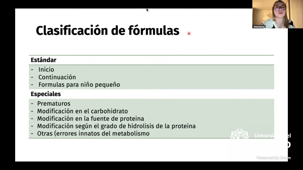 Formulas in Pediatrics