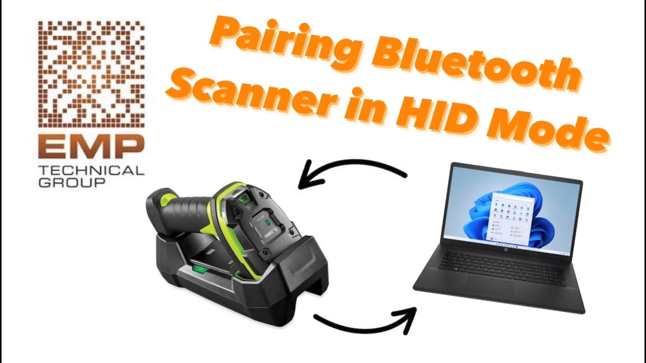 Paring Bluetooth Scanner in HID Mode