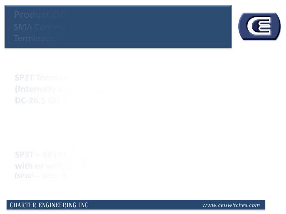 RF Switches and Coaxial Switches