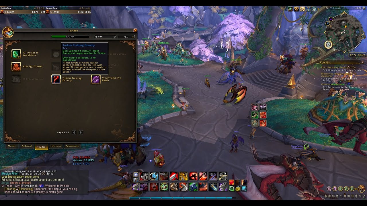 Tuskarr Training Dummy Toy "Was not found" - #3 by Aland-dragonmaw ...
