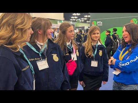 the 97th FFA Convention with @PneuDartInc | A voice in Ag! | #FFA #femalefarmer