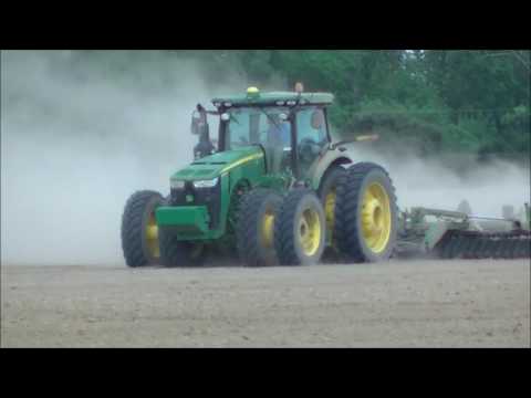 8370R DISKING! SCOTT FARMS PEANUT TILLAGE DISCING 2