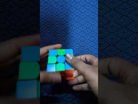 Checkerboard Pettern on 3×3 Rubik's Cube #shorts || Cube Unlocked