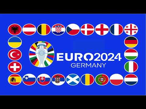 UEFA Euro 2024 : All Qualified Teams and Their Groups