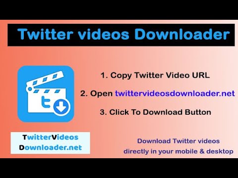 #1 Twitter Videos Downloader Online - Download twitter videos & GIF Free