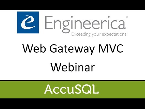 Web Gateway MVC Webinar