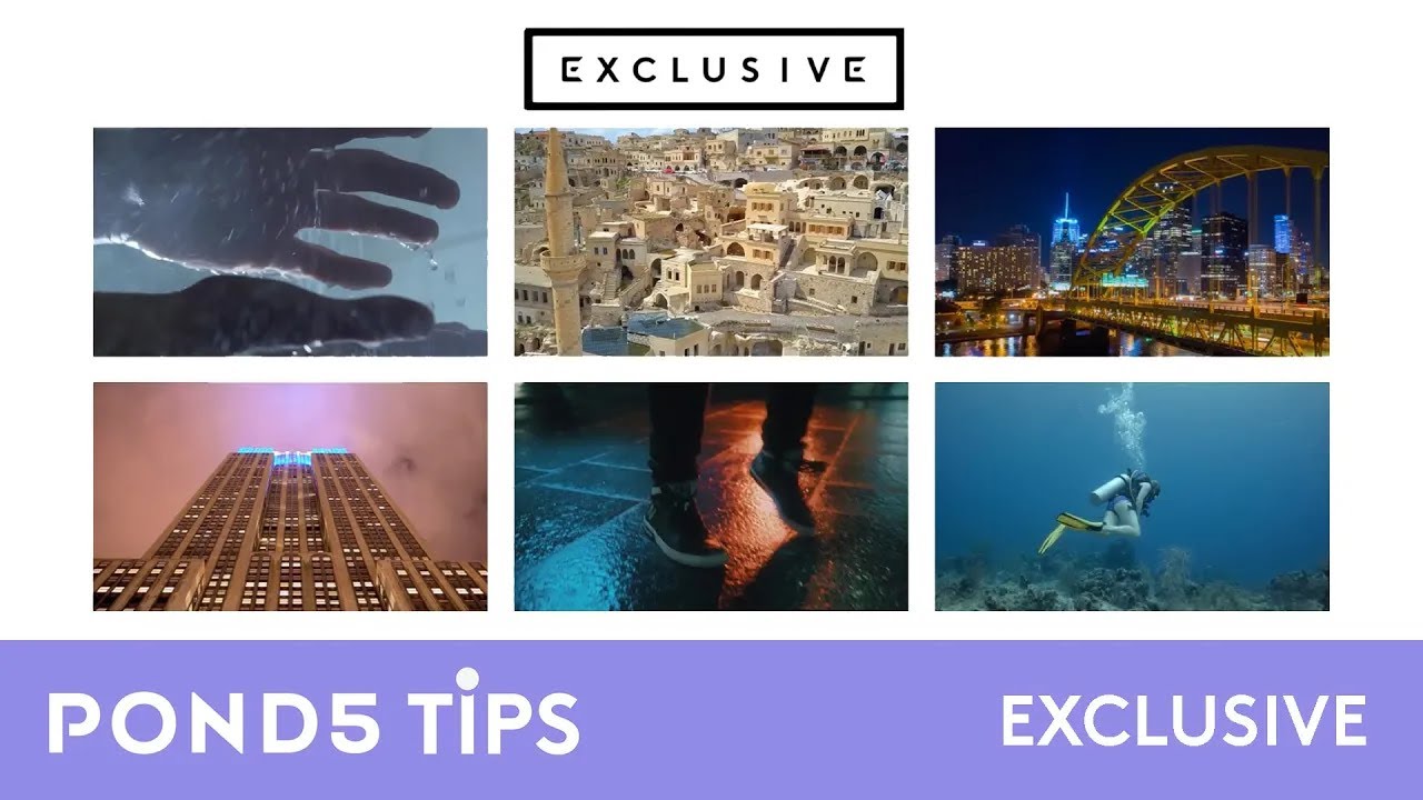Pond5 Tips - Exclusive Content