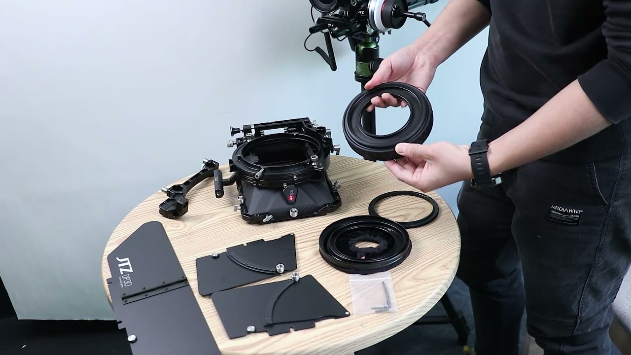 JTZ DP30 matte box set up