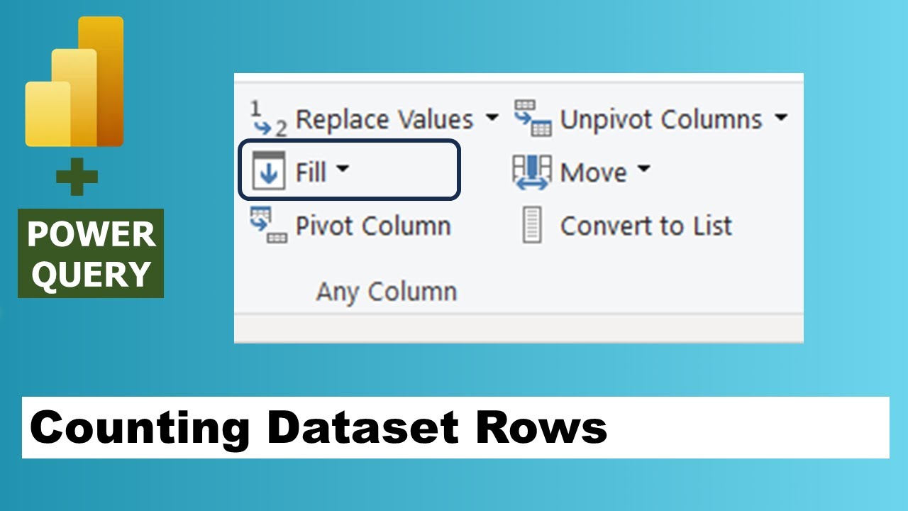 How fill blank values in power query | Filling blank values based on last available value