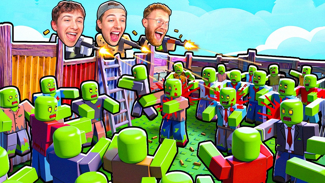 ROBLOX SURVIVE ZOMBIE ARENA