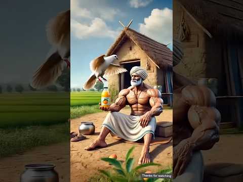 “A Grief-Stricken Farmer and a Pigeon”#ai #podcast #facts #cartoon #motivation