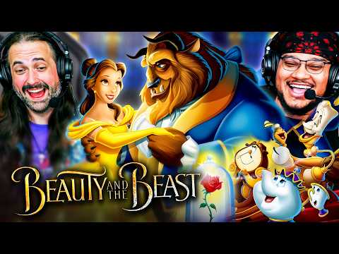 BEAUTY AND THE BEAST (1991) IS GORGEOUS!! MOVIE REACTION!! Tale as Old as Time | Be Our Guest
