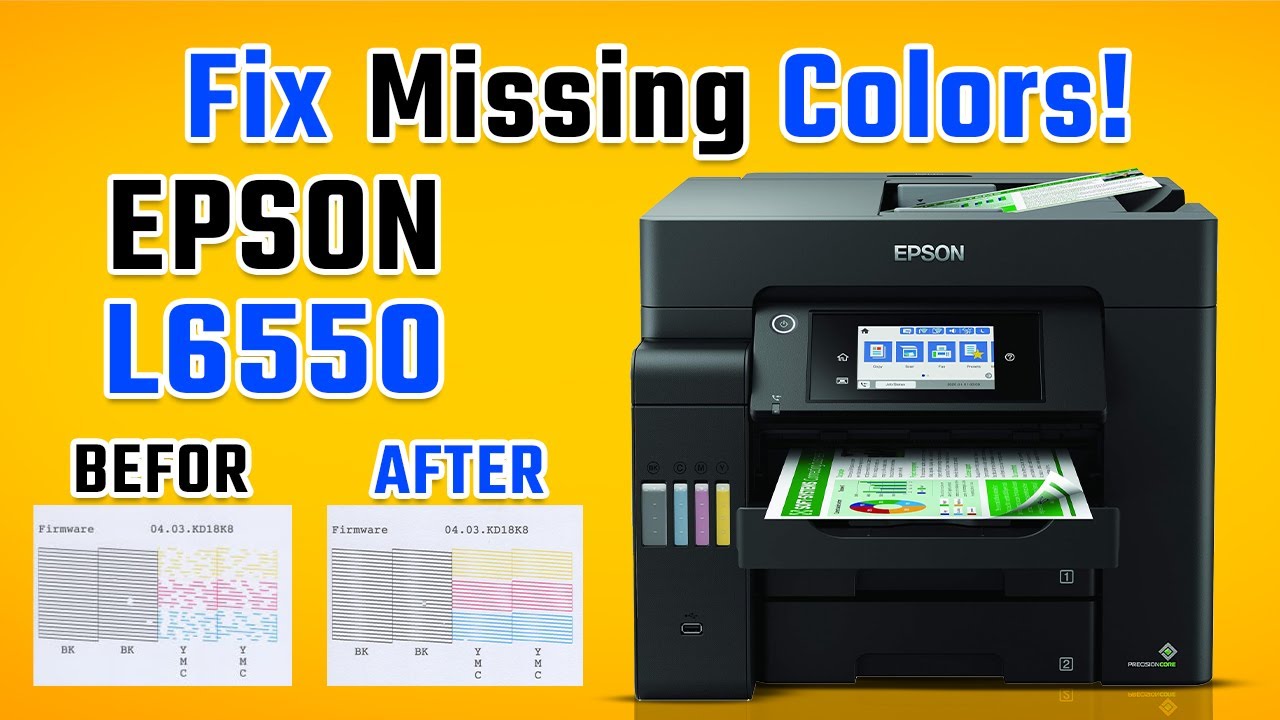Cara Memperbaiki Warna yang Hilang pada Epson L6550 – Tutorial Pembersihan Kepala Cetak Lengkap