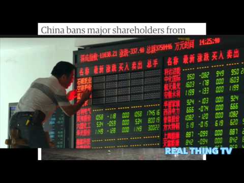 China Bans major shareholders from selling their stakes for next six months