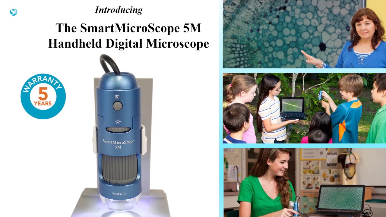 SmartMicroScope 5M classroom handheld digital microscope