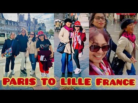 DAY TRIP FROM PARIS METRO TO TGV LILLE FRANCE