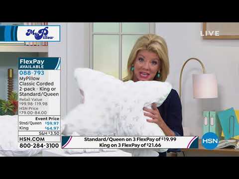 MyPillow Classic Corded 2pack Standard/Queen