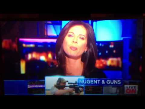 News Anchor Can't Pronounce Ted Nugent's Last Name!