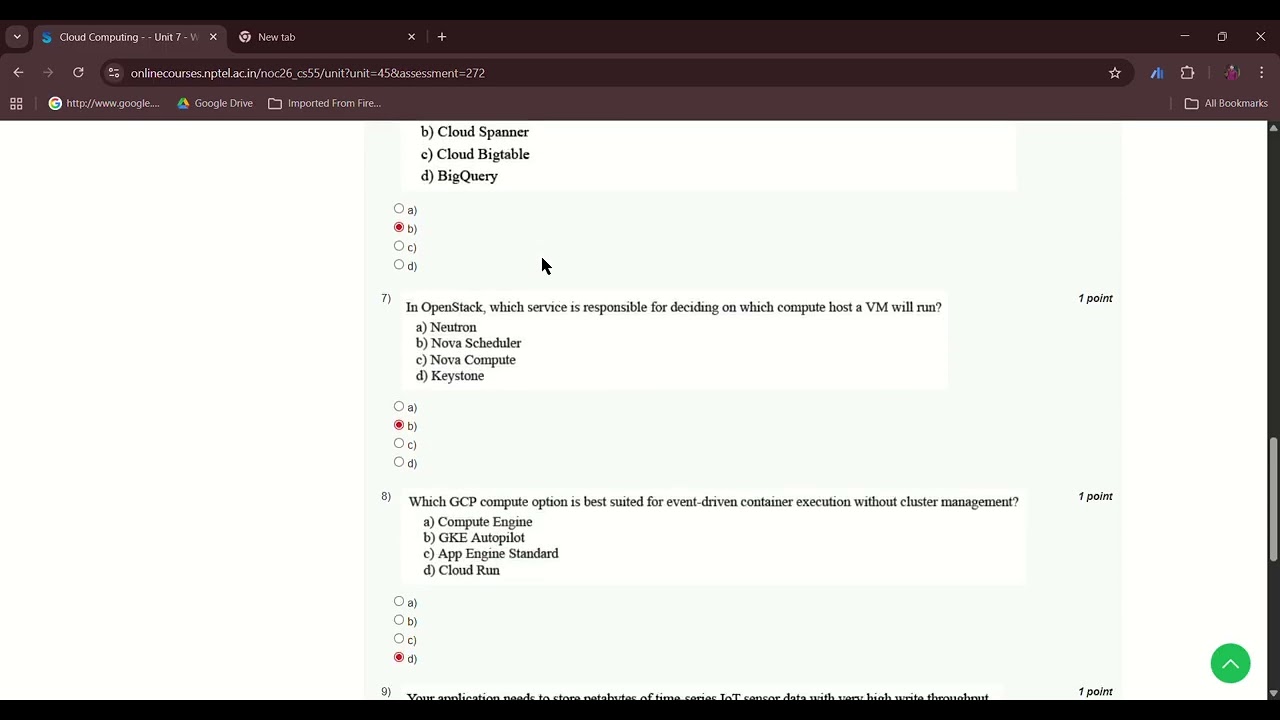 NPTEL Cloud Computing Week 4 Assignment Answers 2026 | Azure, GCP, OpenStack Solutions ☁️✅