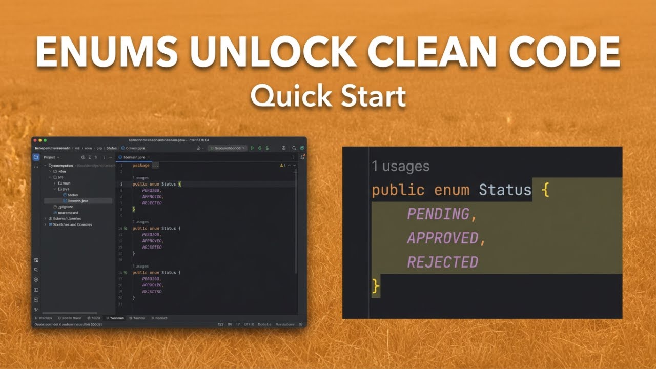 Java Enums Type Safe Constants for Cleaner, More Readable Code