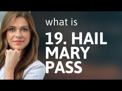 The Hail Mary Pass: A Surprising Turn in Conversations and Games!