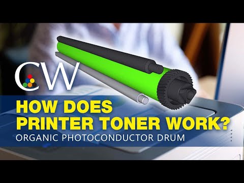 How Does Printer Toner Work | Organic Photoconductor Drum (OPC Drum)