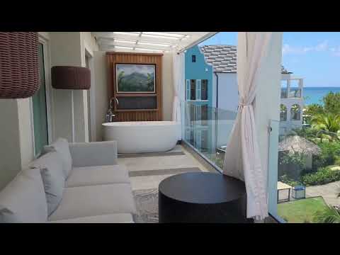 Sandals South Coast Longbeach Beachfront 1-Bedroom Butler Suite Balcony Tranquility Soaking Tub LB1
