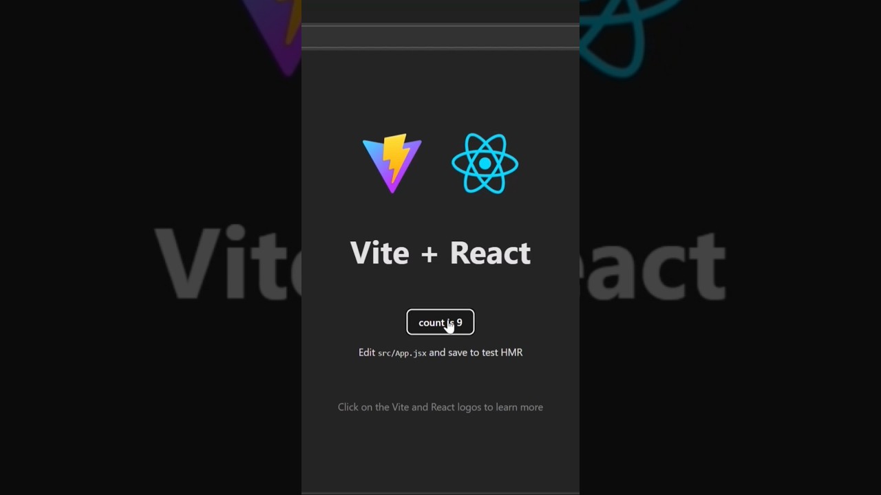 React + Vite Setup Tutorial (2025) | Fast & Easy Way to Start React App #react #ui