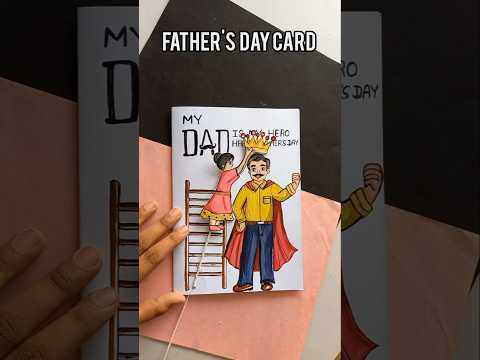 Beautiful Father's Day Card ♦️#cards #shorts #triggeredinsaanWedding