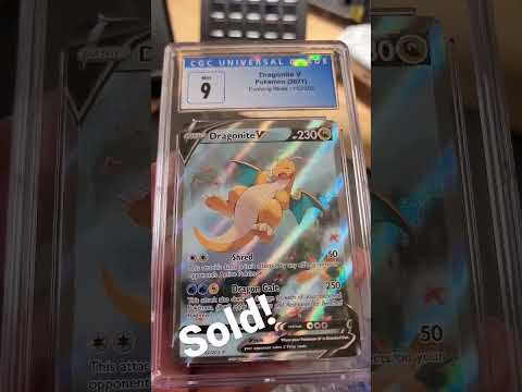 sold this amazing Dragonite V full alt art! #pokemoncards #pokemon #pokemontcg