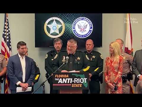 'Graveyard dead.' Florida sheriff warns protesters to not attack deputies at ICE & No Kings protests