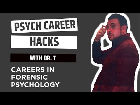 Careers in Forensic Psychology