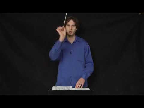 Conducting Orchestra in 3/4 Time