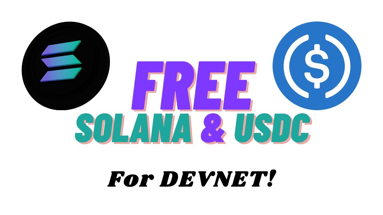 How to get FREE devnet $SOL (SOLANA) and $USDC from faucets