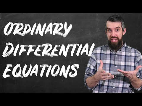 What is a DIFFERENTIAL EQUATION?? **Intro to my full ODE course**