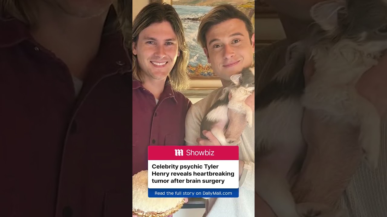 Celebrity psychic medium Tyler Henry reveals heartbreaking tumor
