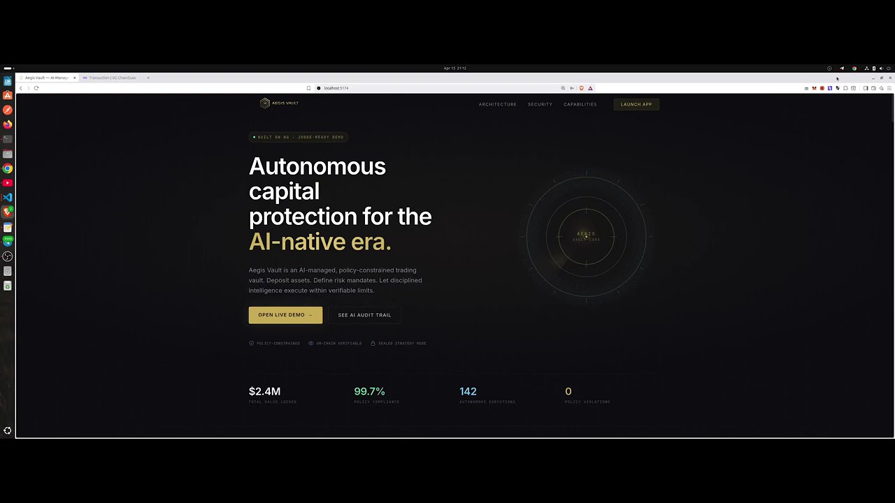 Aegis Vault #intro