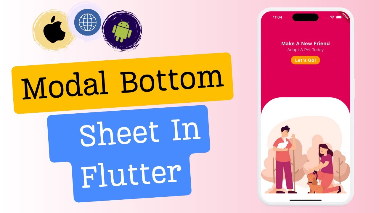 Flutter Bottom Sheet - Draggable, Full Screen, Scrollable and Custom Height