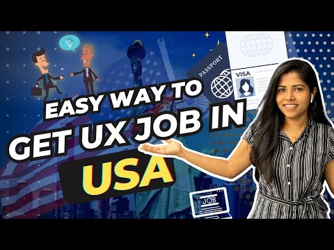 Getting a UX job in the US is easy now - But How? Try this