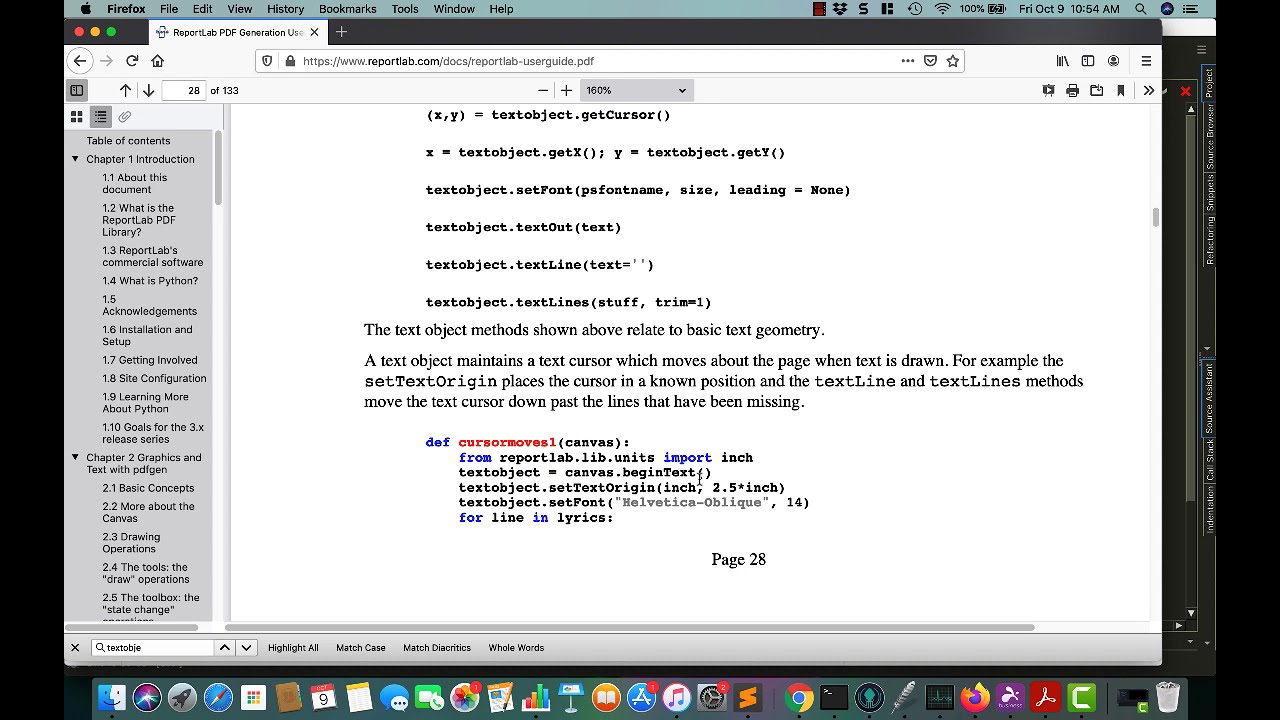 ReportLab 101 - Using the textobject
